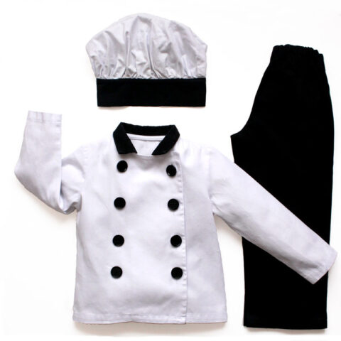 Children’s Chef costume- My Little Uniform - pretend play chef costume
